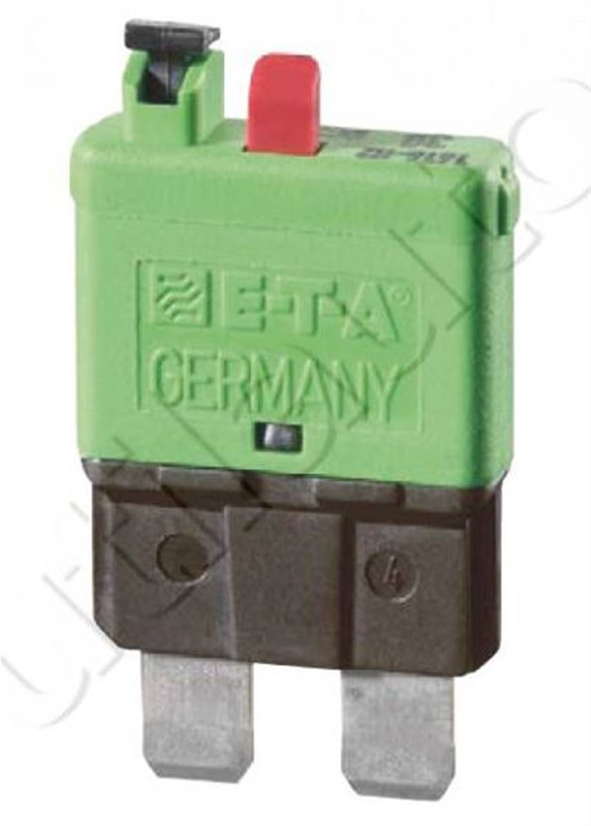 Fusible disjoncteur 15A déclenchable et réarmable manuellement ROBERT ...